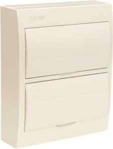 LOADCENTRE 24 WAY DIN SURFACE WHITE DOOR – Lecky's Electrical & Data