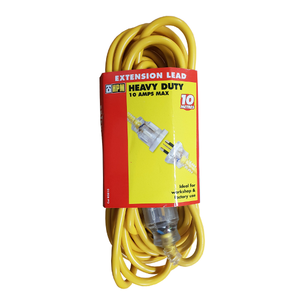 HEAVY DUTY EXT LEAD 10 MTR - Lecky's Electrical & Data